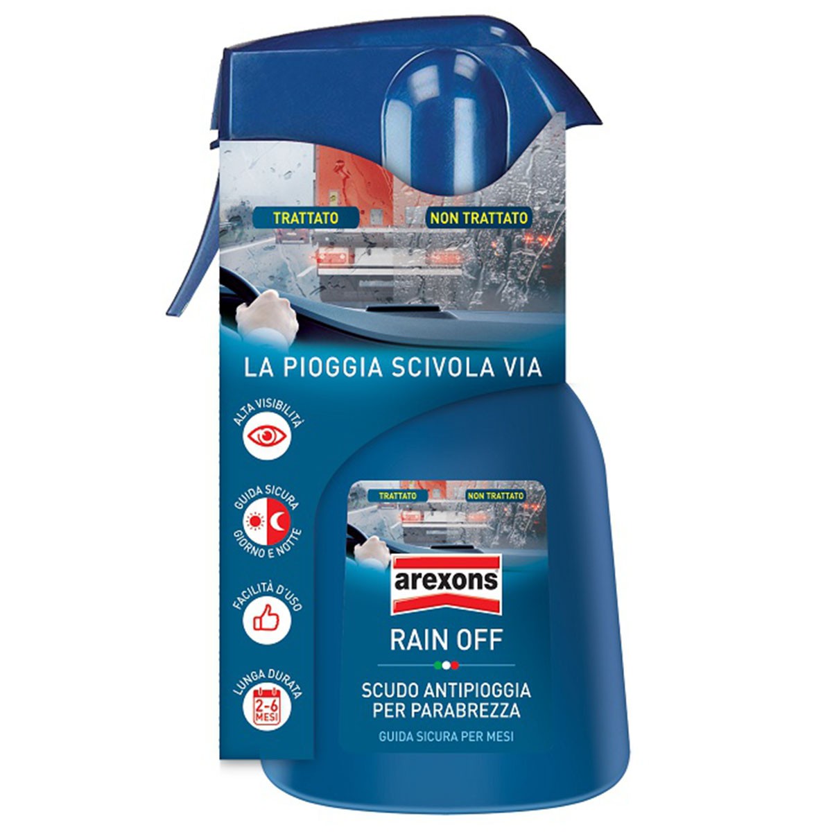 Anti-gouttes Pluie 50 Km/h Spray Déperlant Rain Off Arexons ...